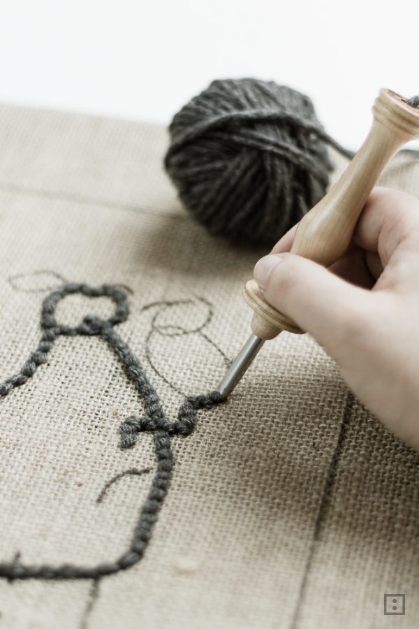 naive Kunst - Punch Needle mit Kinderbildern - ZWO:STE